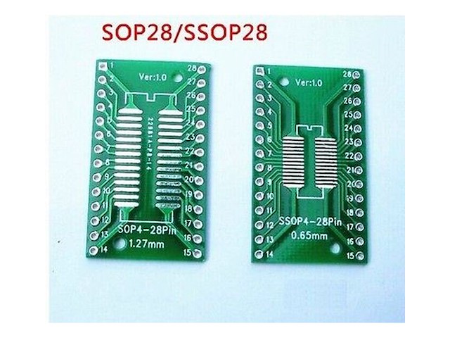 ♦ Adapter SO28 , SOP28 , TSSOP28 na DIP28 ♦