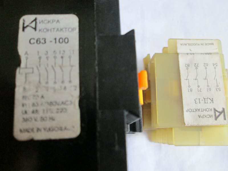 Kontator C-63-100 Iskra 380V 50HzAC