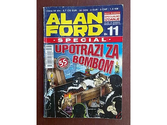 Alan Ford broj 11,specijal-U potrazi za bombom