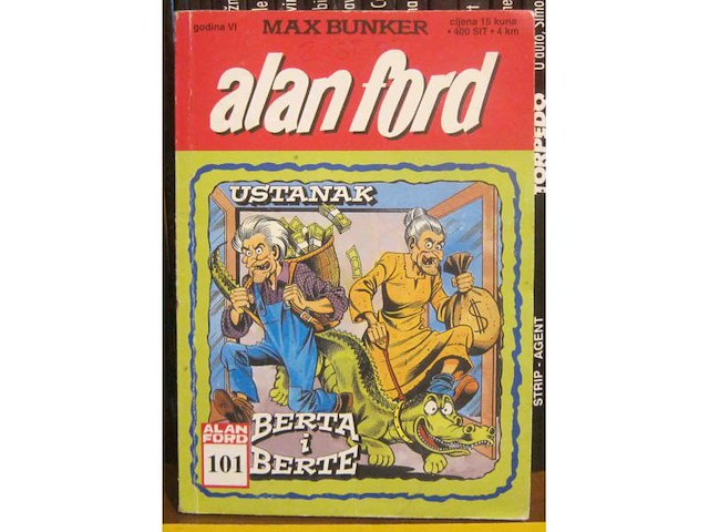Alan Ford - Borgis 101 - Ustanak Berta i Berte