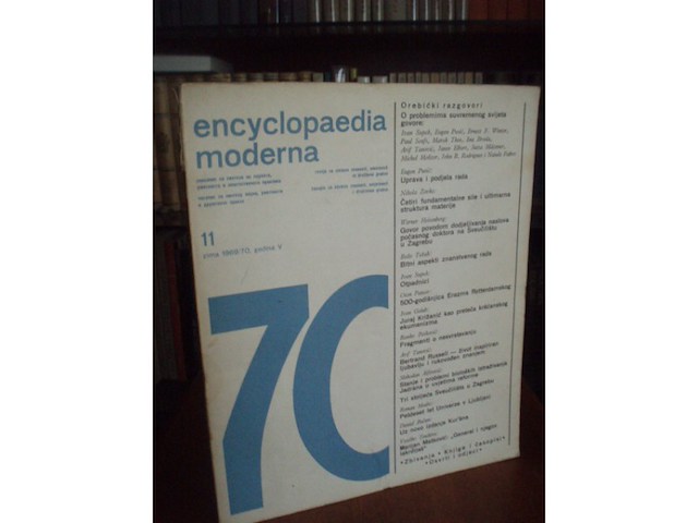 Encyclopaedia moderna, 1970. br.11