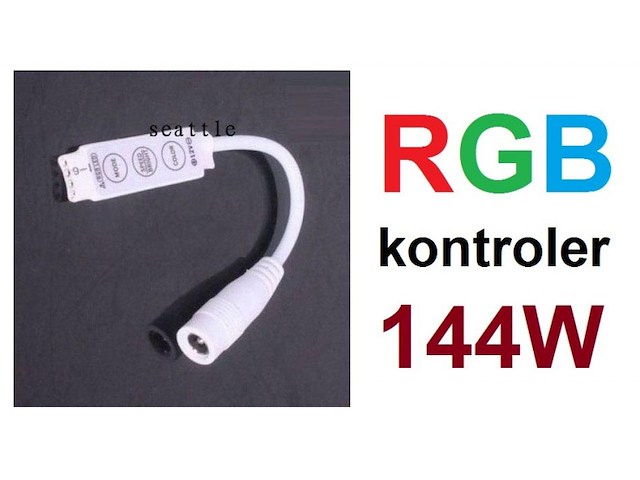 LED Kontroler - Mini RGB kontroler - 6A