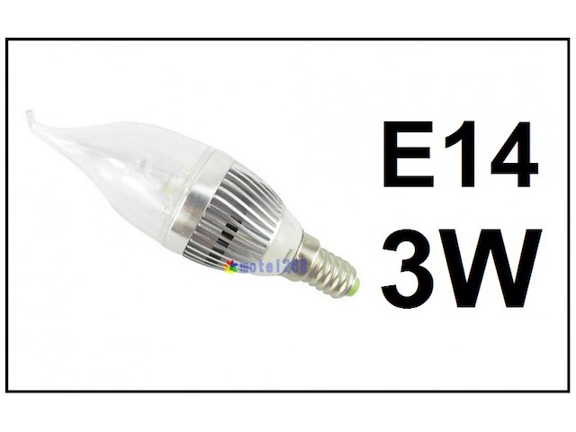 LED sijalica 3 W (kao obična 40-60W) - Štedljiva - E14