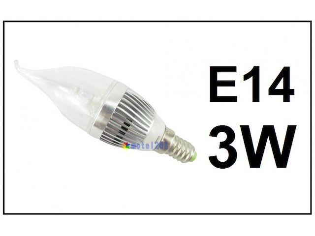 LED sijalica 3 W (kao obična 40-60W) - Štedljiva - E14