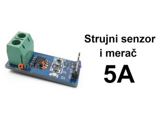 Strujni senzor i merac 5A GY-712