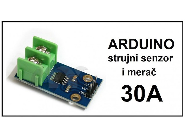 Strujni senzor i merac 30A GY-712