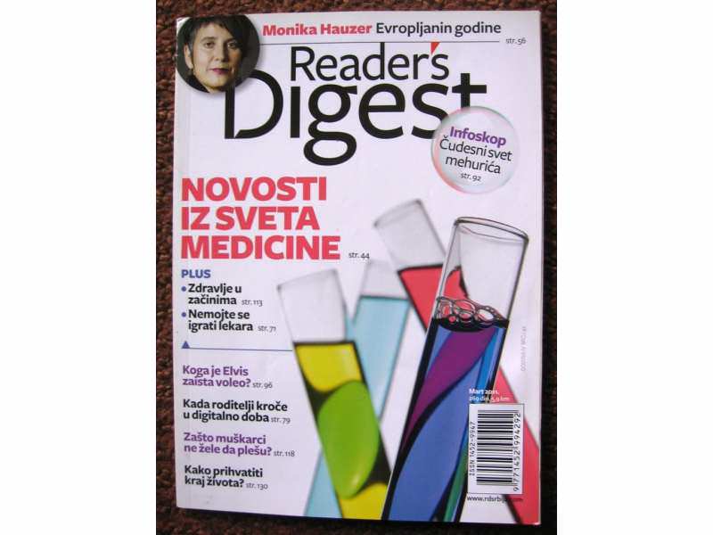 Readers DIGEST Monika Hauzer Evropljanin godine