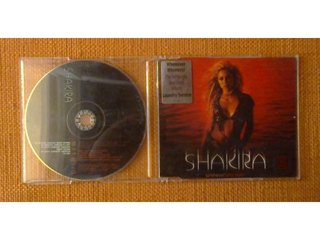 SHAKIRA - Whenever, Wherever  (EPCD) Made in EU