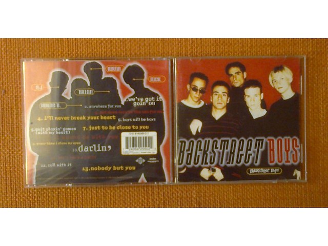 BACKSTREET BOYS - Backstreet Boys (CD) Made in Italy
