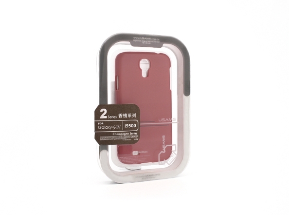 Torbica USAMS za Samsung I9500 S4 pink