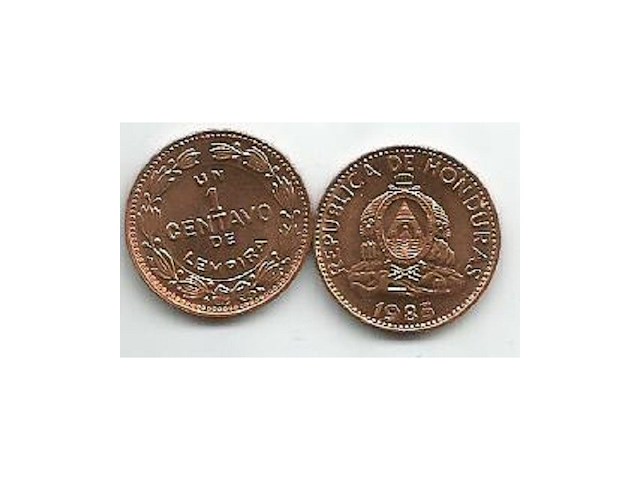 Honduras 1 centavo 1985. UNC