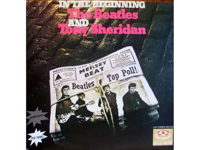 The Beatles and Tony Sheridan - IN THE BEGINING - 2LP