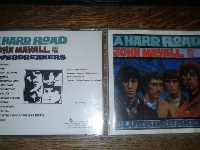 JOHN MAYALL AND THE BLUESBREAKERS - A HARD ROAD