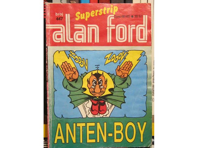 Alan Ford 447 - Anten-boy - original