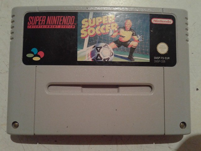 nintendo snes k super soccer ispravna