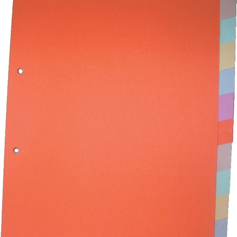 Pregradni karton u boji A4 180gr, 1/12, O+CO