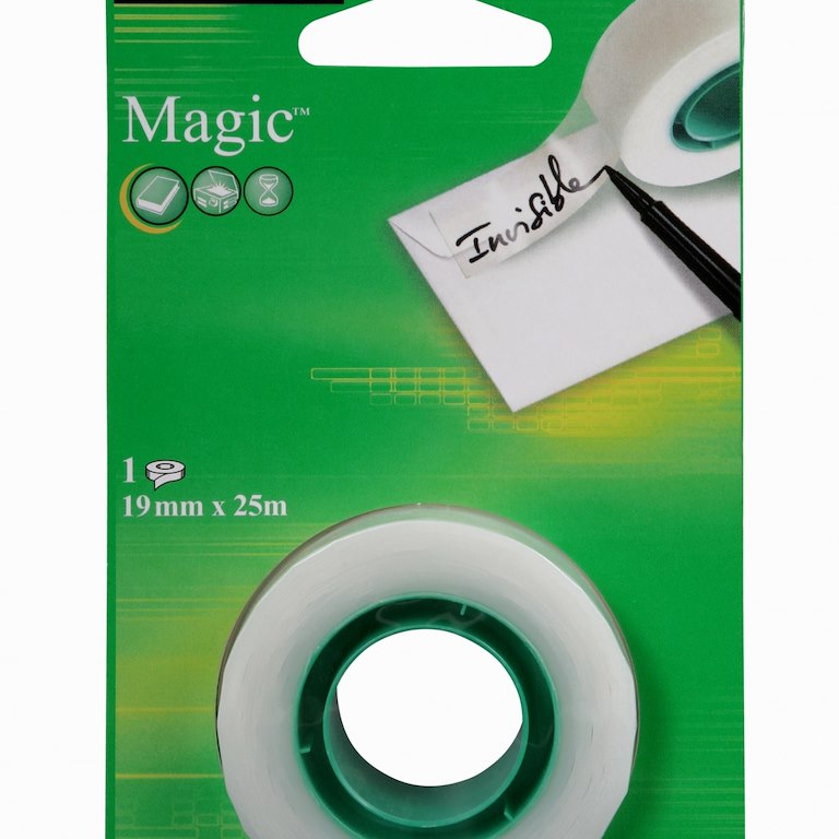 Lepljiva traka Scotch Magic 810, 19mm x 25m, blister refill