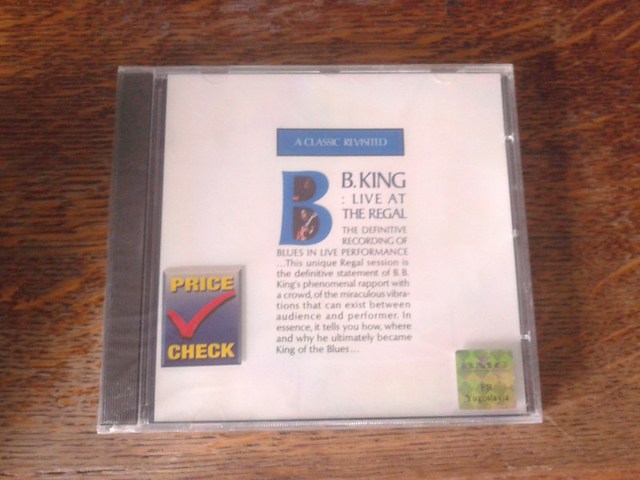 B.B.KING - LIVE AT THE REGAL