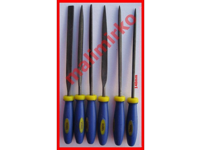 Turpije male 140mm set 6 komada (cc3)