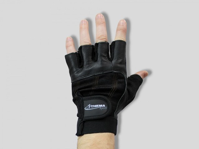 Thema Sport kožne rukavice za teretanu SPORTLINE