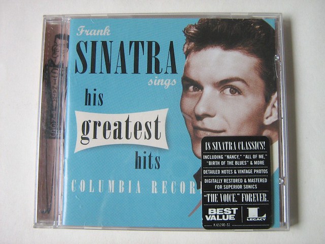 Frank Sinatra - Frank Sinatra sings his greatest hits