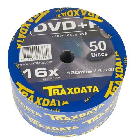 TRAXDATA OPTIÄŒKI MEDIJ DVD TRX DVD+R 16X SP50