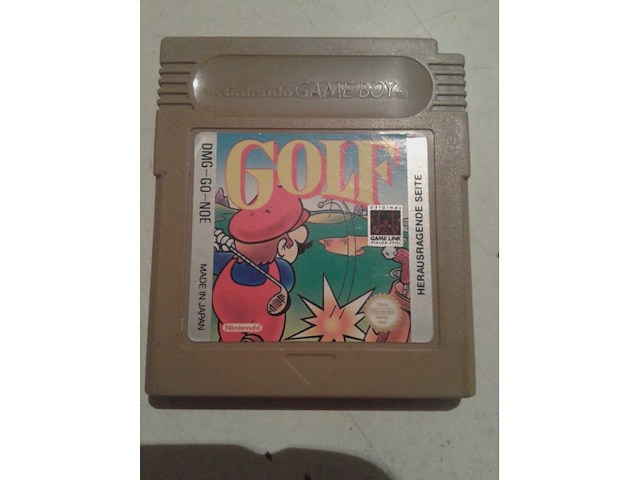 nintendo game boy igrica golf ispravna sa slika