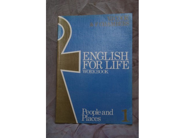 English for life workbook - People and places 1