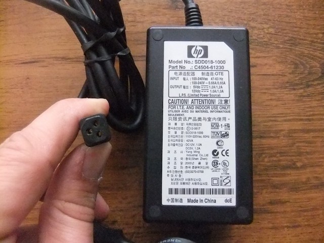 HP adapter 5V/1.2A 12V/1A ORIGINAL za optiku+GARANCIJA!