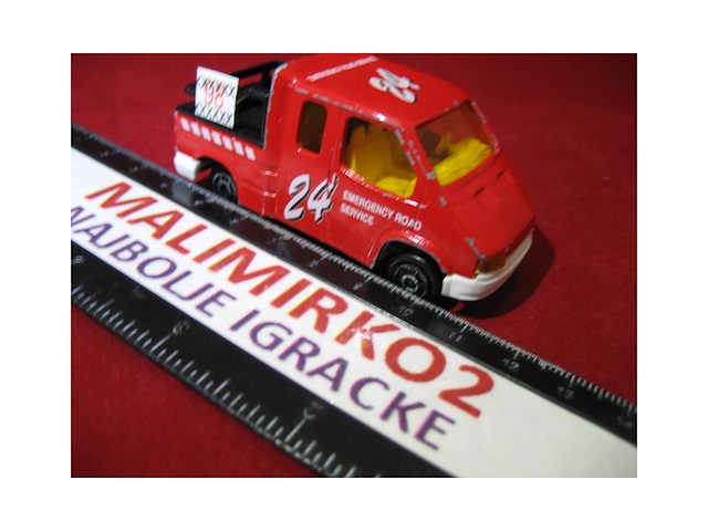 Majorette Ford Transit 1/60 (K22-98X)