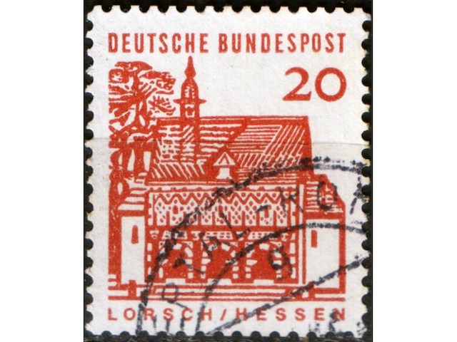 kt165h, 12. mart.1965. DeutscheBP Mi456R(-o-)1/8