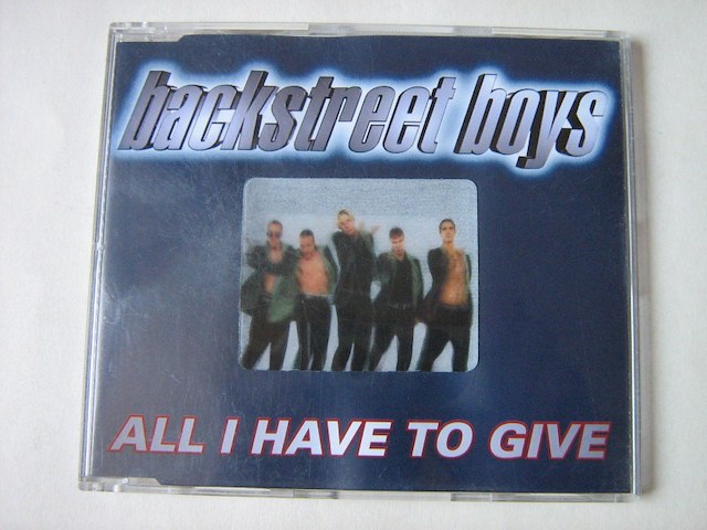 Backstreet boys - All i have to give