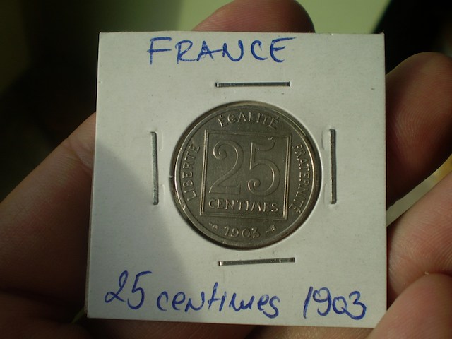 25 centimes 1903