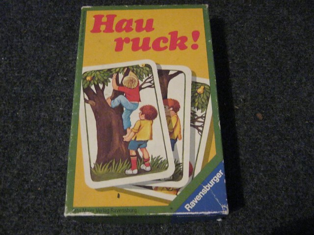 Hau ruck! - stara dečija igra sa kartama