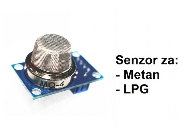Senzor Metana i Prirodnog gasa - MQ4
