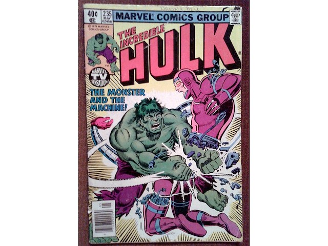 Marvel`s Hulk 236 - The Monster and the Machine