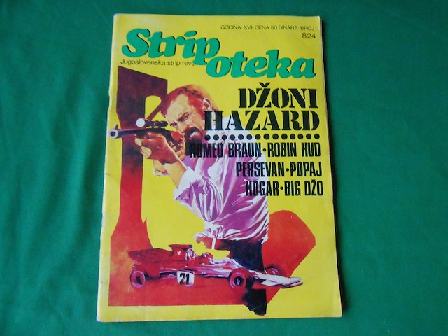 Stripoteka br.824-džoni hazard-romeo braun-/STR-193/