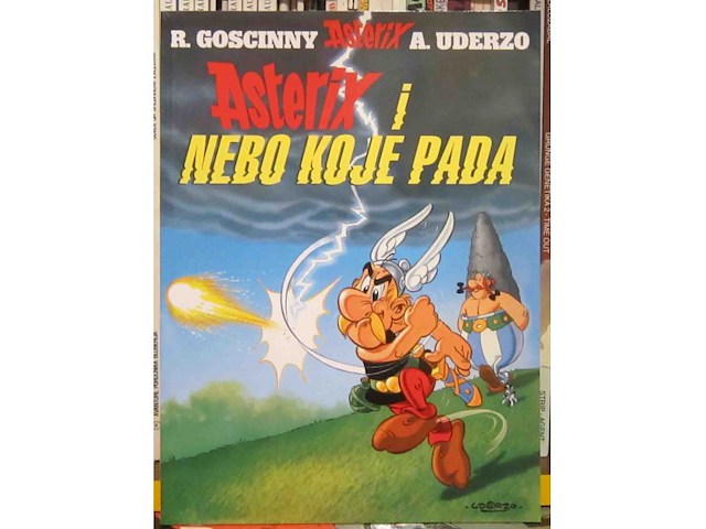 Asteriks i nebo koje pada