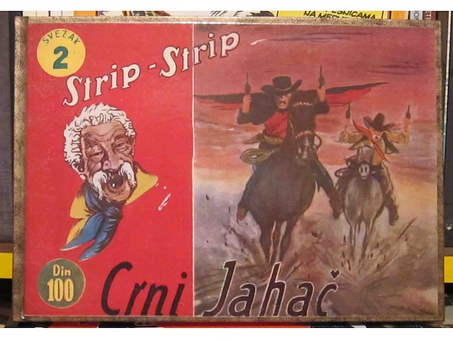 Strip - strip - Crni jahač