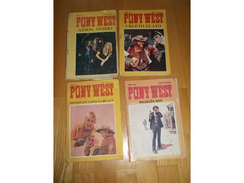 Pony West - brojevi 73 83 135 188