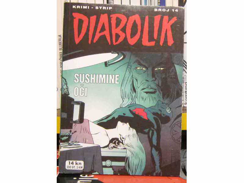 Diabolik 14 - Sushimine oči