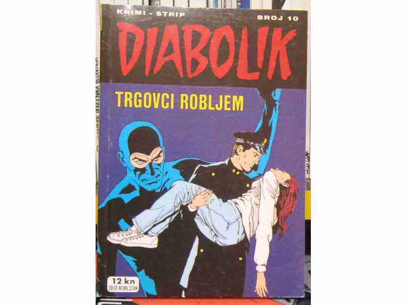 Diabolik 10 - Trgovci robljem