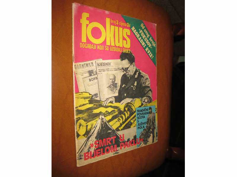 Fokus br.3 (1973) Događaji koji su potresli svet