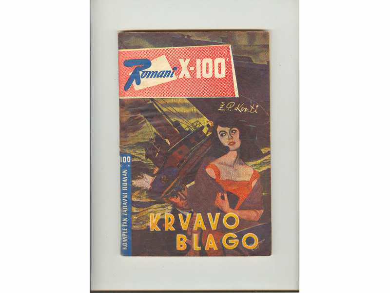 X-100(prva serija)br.60 - Krvavo blago