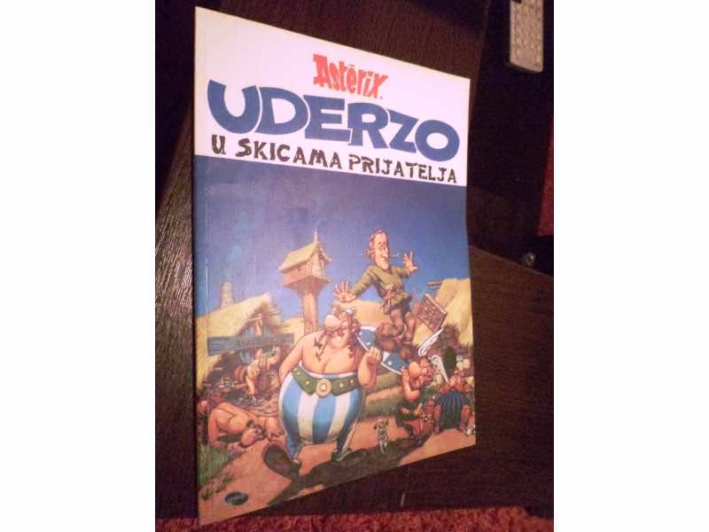 Asterix Uderzo u skicama prijatelja