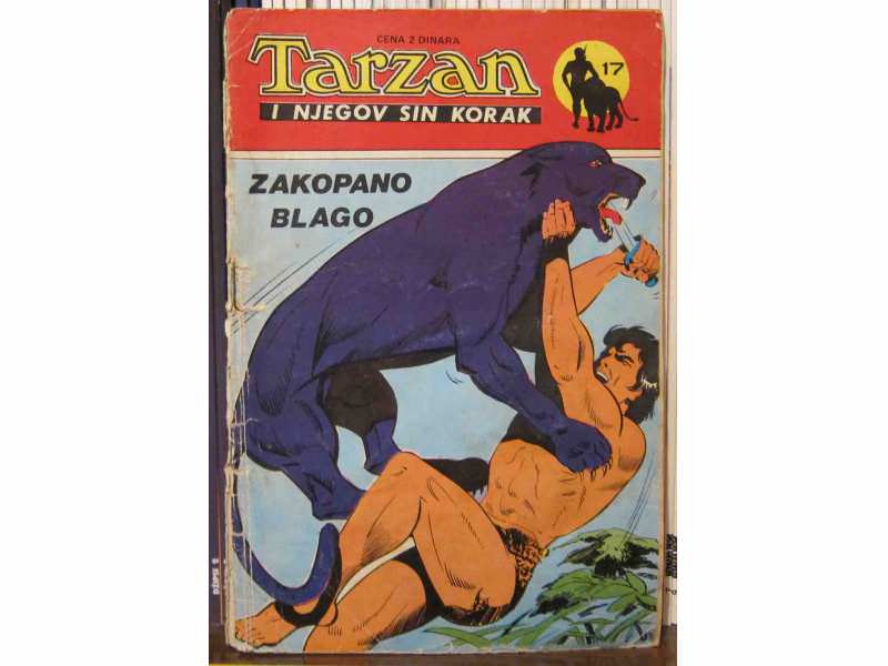 Tarzan i njegov sin Korak - broj 17
