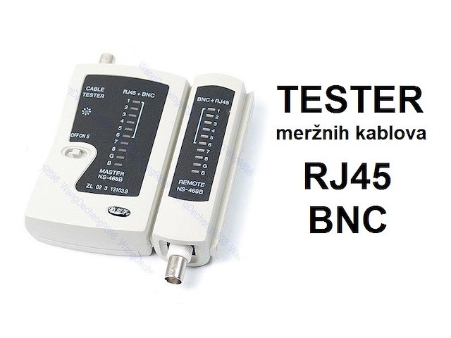 Tester mreznog RJ45 i BNC kabla