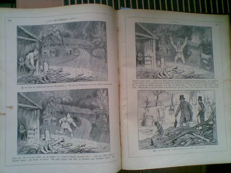 Stripovi iz 1901.godine na Nemackom