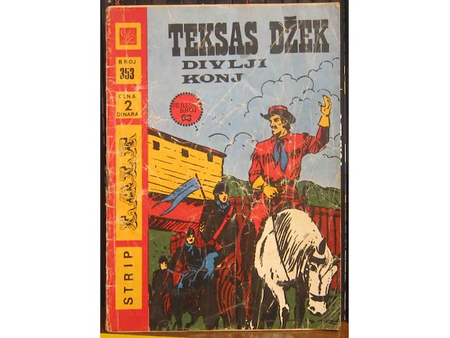 Lale 353 - Teksas Džek Divlji konj