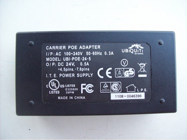 CARRIER POE ADAPTER  DC 24V - 0.5A